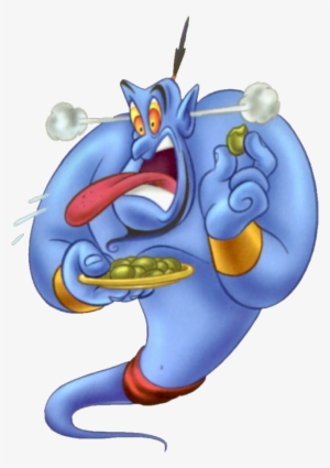 Spicy Hot Cliparts - Aladdin Genie Eating Food - 634x900 PNG Download ...