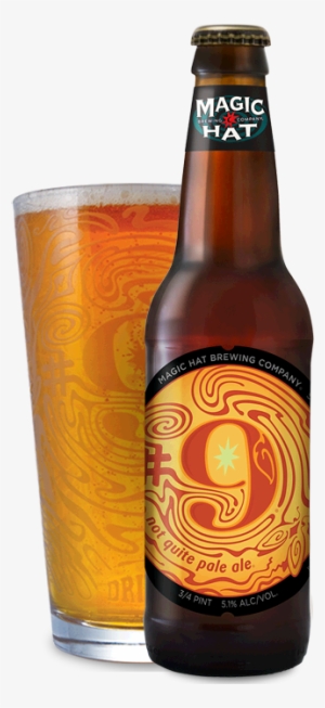 Magic Hat Brewing Company - Magic Hat #9 - 322x701 PNG Download - PNGkit