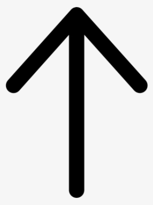 Up Arrow Sign Vector - Up Arrow No Background - 400x400 PNG Download ...
