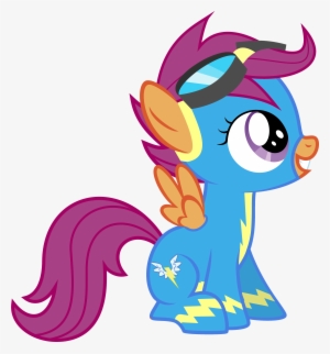 Scootaloo Big Eyes Png Profile Picture - Scootaloo As A Wonderbolt ...