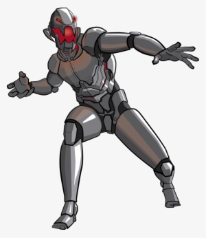 Ultron Cartoon - 832x960 PNG Download - PNGkit