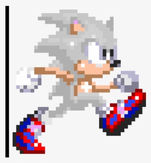 Mui Sonic Running Sprite - Pixel Art Maker Com Sonic Running - 400x420 ...