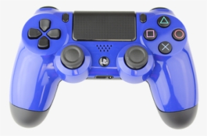 Blue Playstation 4 Controller - Blue Ps4 Transparent Background ...