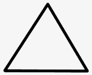 Big Triangle Outline Shape - Triangle Transparent Background - 640x400 ...