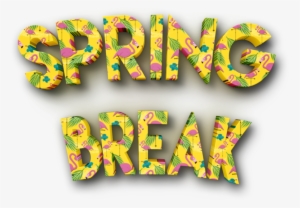 3d Spring Break - Illustration - 1080x1920 PNG Download - PNGkit