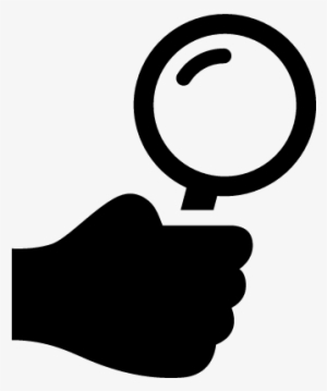 Magnifying Glass Vector Png Download - Hand Holding Magnifying Glass ...