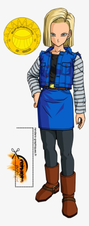 Outfit 2 - Android 18 Budokai Tenkaichi 3 - 237x572 PNG Download - PNGkit