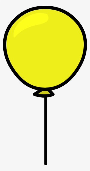 Yellow Balloon Sprite 005 - Wiki - 905x1718 PNG Download - PNGkit