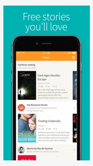 Wattpad - App - E-book - 1024x600 PNG Download - PNGkit