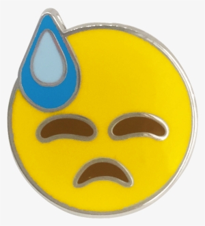 Face With Open Mouth And Cold Sweat Emoji Love, The - Face With Open ...