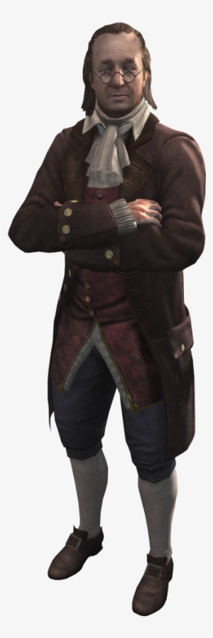 Ac3 Benjamin Franklin Render - Assassin's Creed Rogue - 390x1034 PNG ...