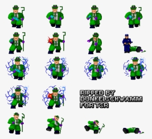 The Riddler - Riddler Sprite Sheet - 401x376 PNG Download - PNGkit