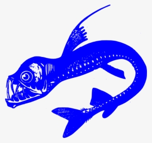 Viper Fish Blue Clip Art At Clker - Viper Fish Clipart Png - 600x562 ...