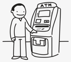 Bei - Atm Drawing Easy - 420x420 PNG Download - PNGkit