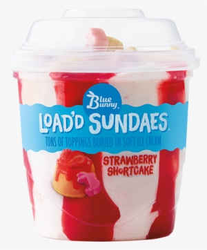 Blue Bunny Load D Sundaes - 400x500 PNG Download - PNGkit