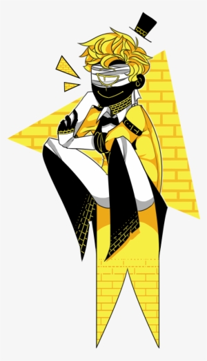 Bill Cipher Yellow Fictional Character - Билл Шифр Человек Пнг ...