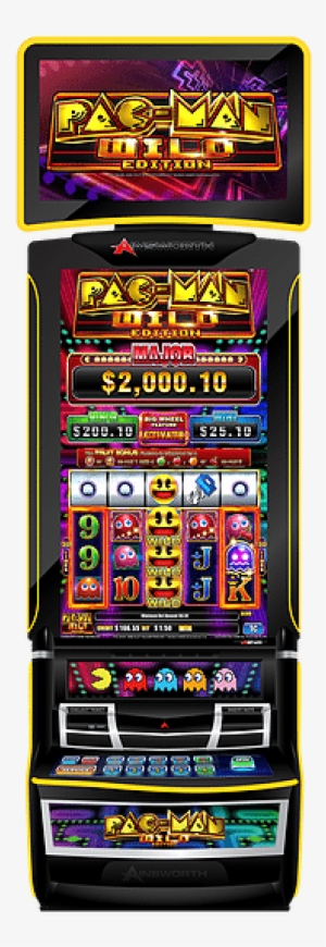 Pac Man Slot - Pac-man - 243x628 PNG Download - PNGkit