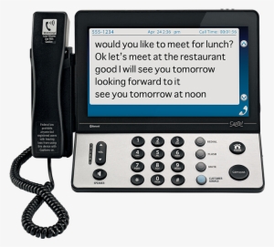 Captel 2400i Captioned Telephone - Captel Phones - 748x688 PNG Download ...
