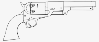 Clip Stock Clipart Colt Navy Revolver Draw Pinterest - Colt Navy ...