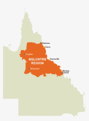 Nqlc Map2 - Queensland Map - 399x543 PNG Download - PNGkit