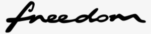 Freedom Png - Calligraphy - 1280x450 PNG Download - PNGkit
