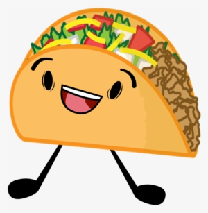 Clipart Transparent Download Taco Attack Of The Objects - Object Show ...