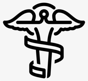 Chiropractic Caduceus Icon - Icon White Caduceus - 1600x1600 PNG ...