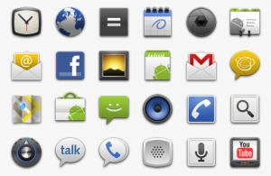 Standard Menu Icons That Are Used In The Android System - Android App ...