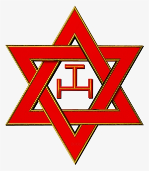 Star Of David / Triple Tau - Symbol Royal Arch Triple Tau - 695x798 PNG ...