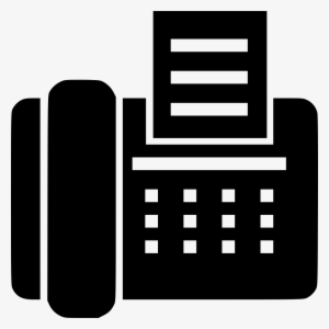 Sending Faxes - Fax Machine Icon For Email Signature - 1024x1024 PNG ...