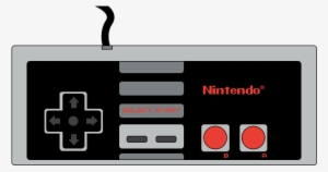 Nes Controller - Pixel Art Nintendo Nes - 350x450 PNG Download - PNGkit