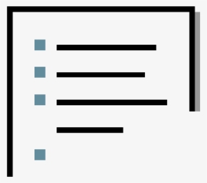 Open - Incomplete List - 2000x2000 PNG Download - PNGkit