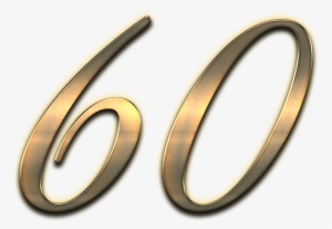 Number 60 In Gold Png - 1068x808 PNG Download - PNGkit