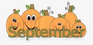 Pumpkin Clip September Png Free Download - Fall September Clip Art ...