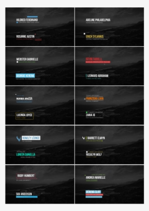 Lower Third Templates Png - 1920x1080 PNG Download - PNGkit