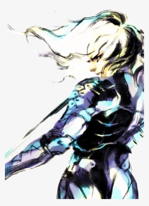 Raiden In Metal Gear Solid - Raiden Metal Gear Solid 2 Art - 300x443 ...