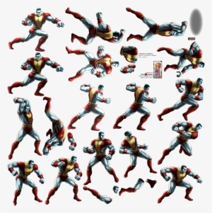 Mvc Styles - - Marvel Vs Capcom 2 Psylocke Sprites - 640x224 PNG ...