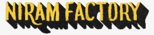 Niram Factory - Calligraphy - 1020x250 PNG Download - PNGkit