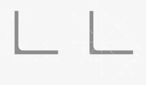 Equal Leg Angles - Steel - 564x334 PNG Download - PNGkit