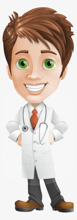 Banner Library Library Charming Cartoon Character Toby - Doctor Cartoon ...