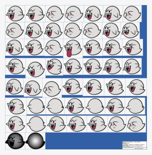 Click For Full Sized Image Boo - Nintendo - 1318x1341 PNG Download - PNGkit