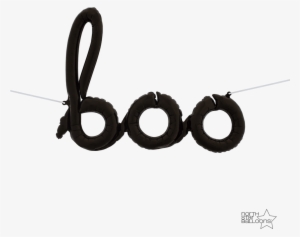 Boo Script 42 In - 1000x1000 PNG Download - PNGkit