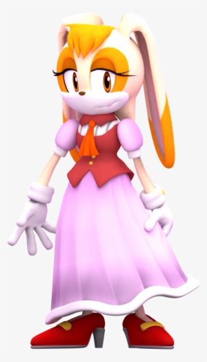 Vanilla 3d - Vanilla Sonic - 531x879 PNG Download - PNGkit