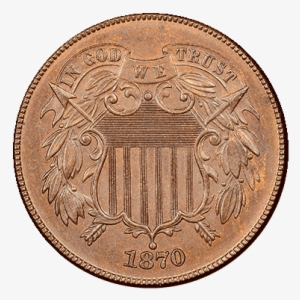 Two Cents - 2 Cent Coin United States - 375x375 PNG Download - PNGkit