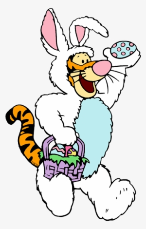 Disney Easter Clip Art - Winnie The Pooh Easter Tigger - 361x559 PNG ...