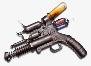 How To Find Us - Ray Gun - 609x441 PNG Download - PNGkit