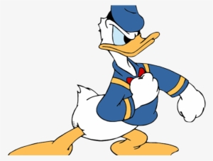 Donald Duck Clipart Impatient - Angry Donald Duck Png - 640x480 PNG ...