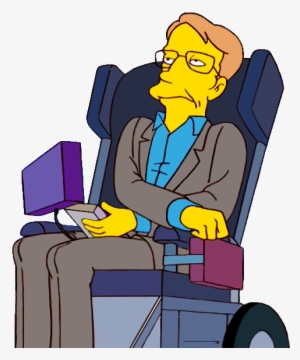 Stephen Hawking - Png - Stephen Hawking Simpsons Png - 500x602 PNG ...