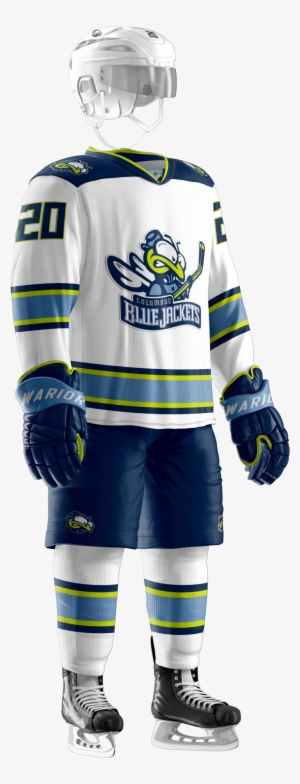 Columbus Third - Columbus Blue Jackets Stinger Jersey - 797x2000 PNG Download - PNGkit