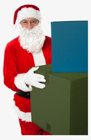 Santa Claus Gifs - Santa Claus Gifts Gif - 537x635 PNG Download - PNGkit
